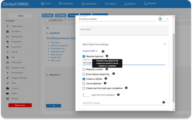 ZenduForms | Make Digital Forms | GoFleet