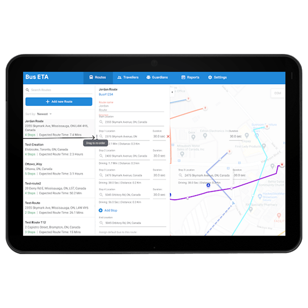 Bus ETA | GoFleet | Arrival Time ETA