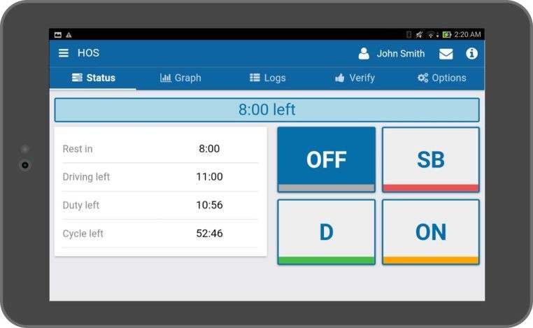 Geotab Drive ELD HOS DVIR Compliance Solution | GoFleet