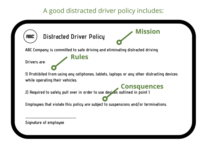 Distracted Driving Laws & Policies - GoFleet Tracking