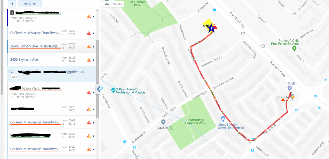 How Do I Get Driver Time Cards with GPS on myGeotab? | GoFleet