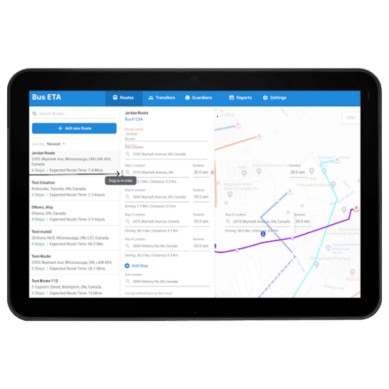 Bus ETA | GoFleet | Arrival Time ETA
