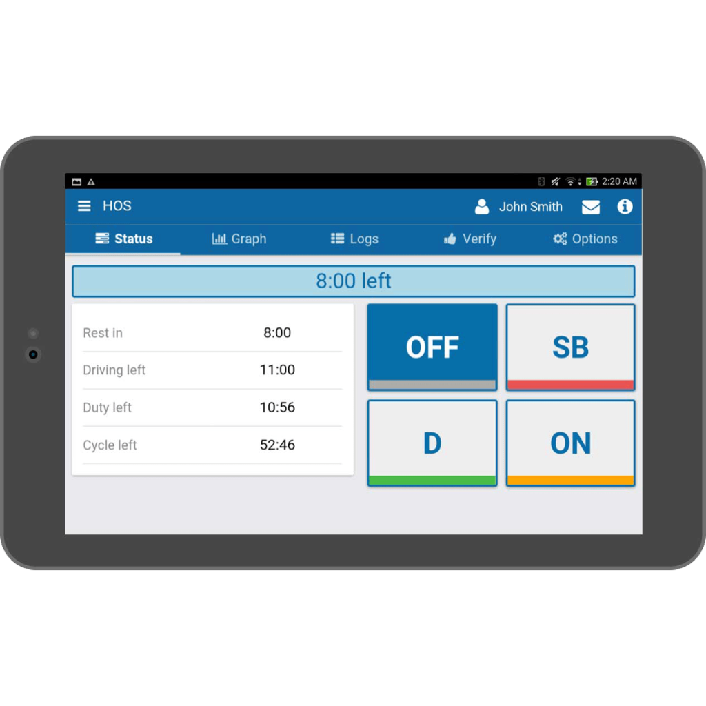 Geotab Drive ELD HOS DVIR Compliance Solution | GoFleet