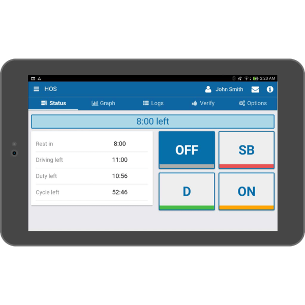 Geotab Drive ELD HOS DVIR Compliance Solution | GoFleet